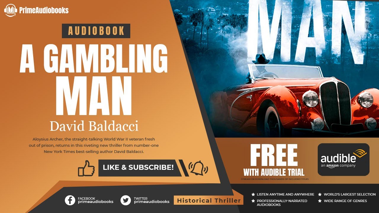 Audiobook «A Gambling Man» by David Baldacci - YouTube