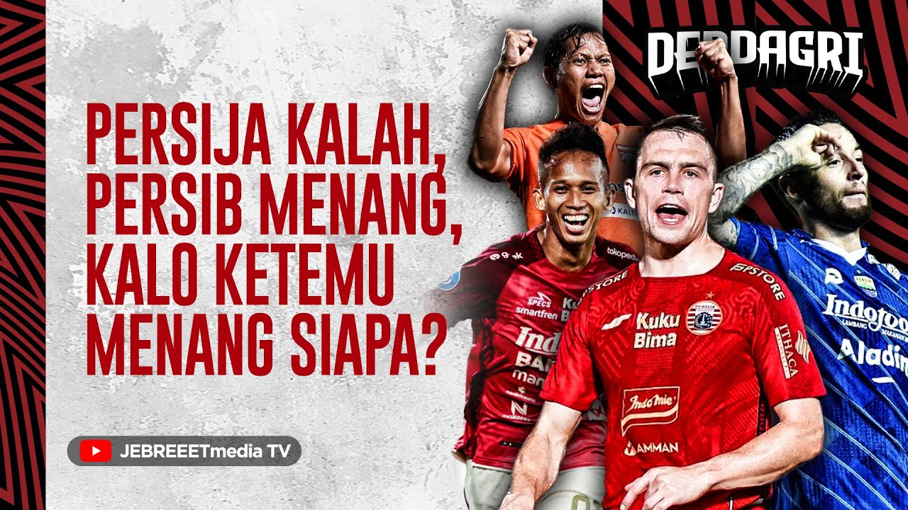 PERSIJA KALAH, PERSIB MENANG DI PEKAN KE-10, KALO KETEMU MENANG SIAPA ...