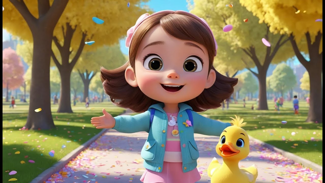 Shake Your Hands with Baby Duck | Fun Baby Duck Song for Kids | Sing ...