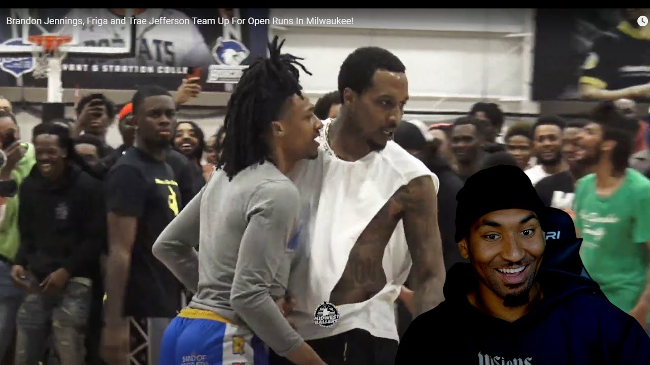 FRIGA BRINGS BRANDON JENNINGS & TRAE JEFFERSON OUTSIDE! Team Up For ...