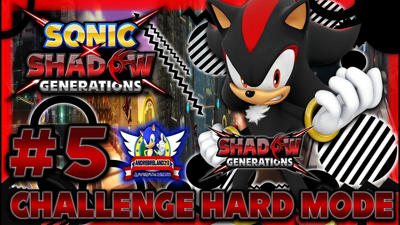 Sonic X Shadow Generations PS5 (1080p60fps) - Challenge Hard Mode - YouTube
