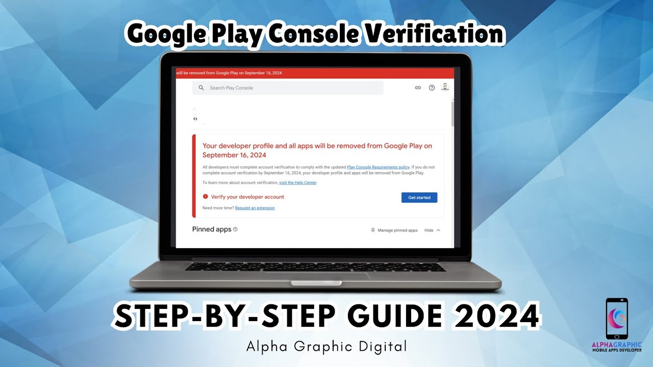 Google Play Console verification (Step-by-step guides 2024) - YouTube
