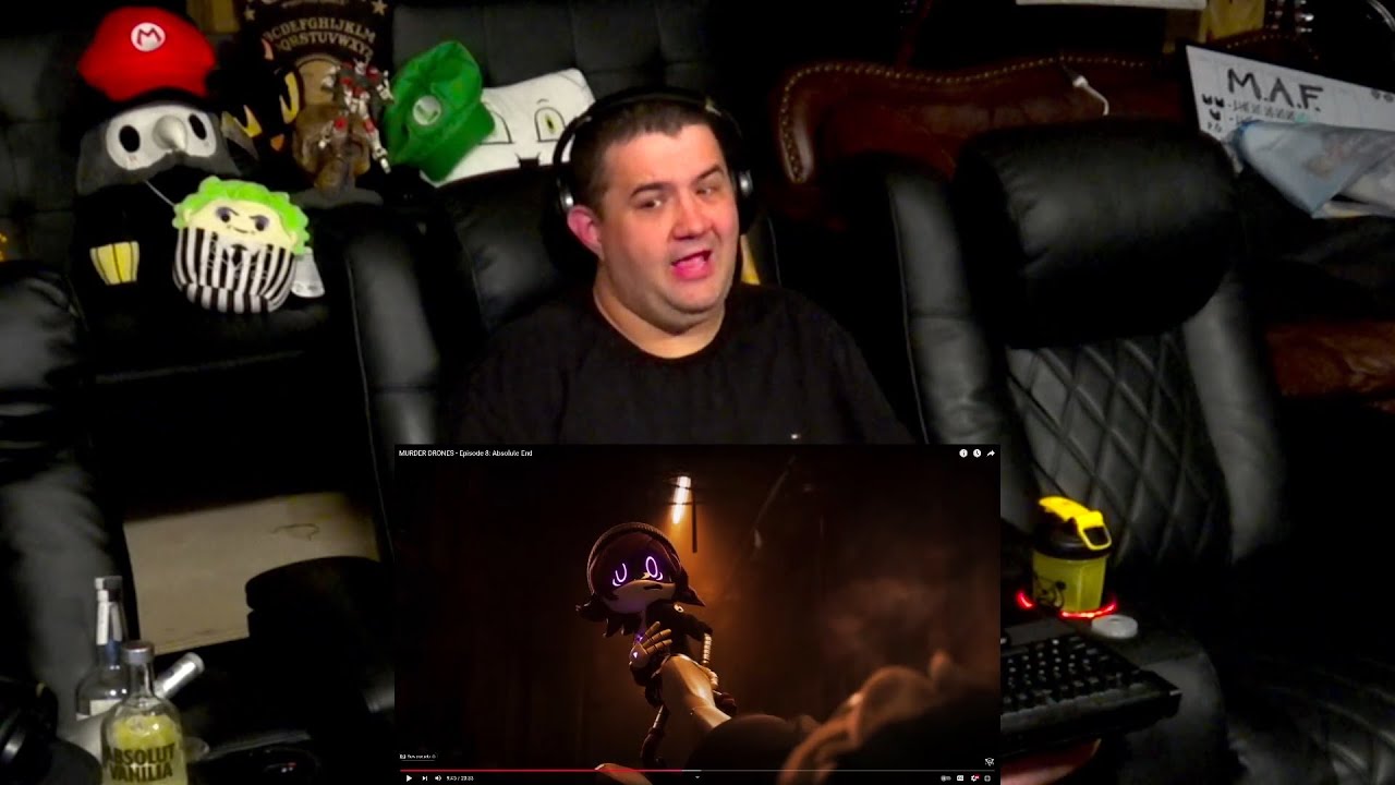 Murder Drones Episode 8 Absolute End Glitch Renegades React 7970