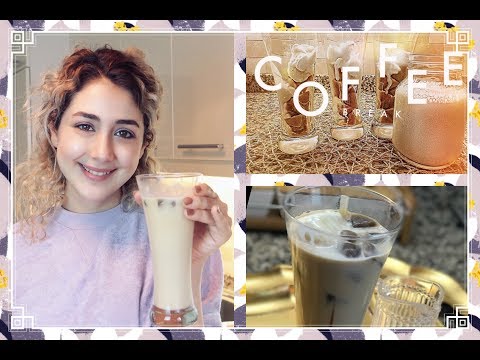 Evde Kolay Yapılabilir Buzlu Kahve🍶