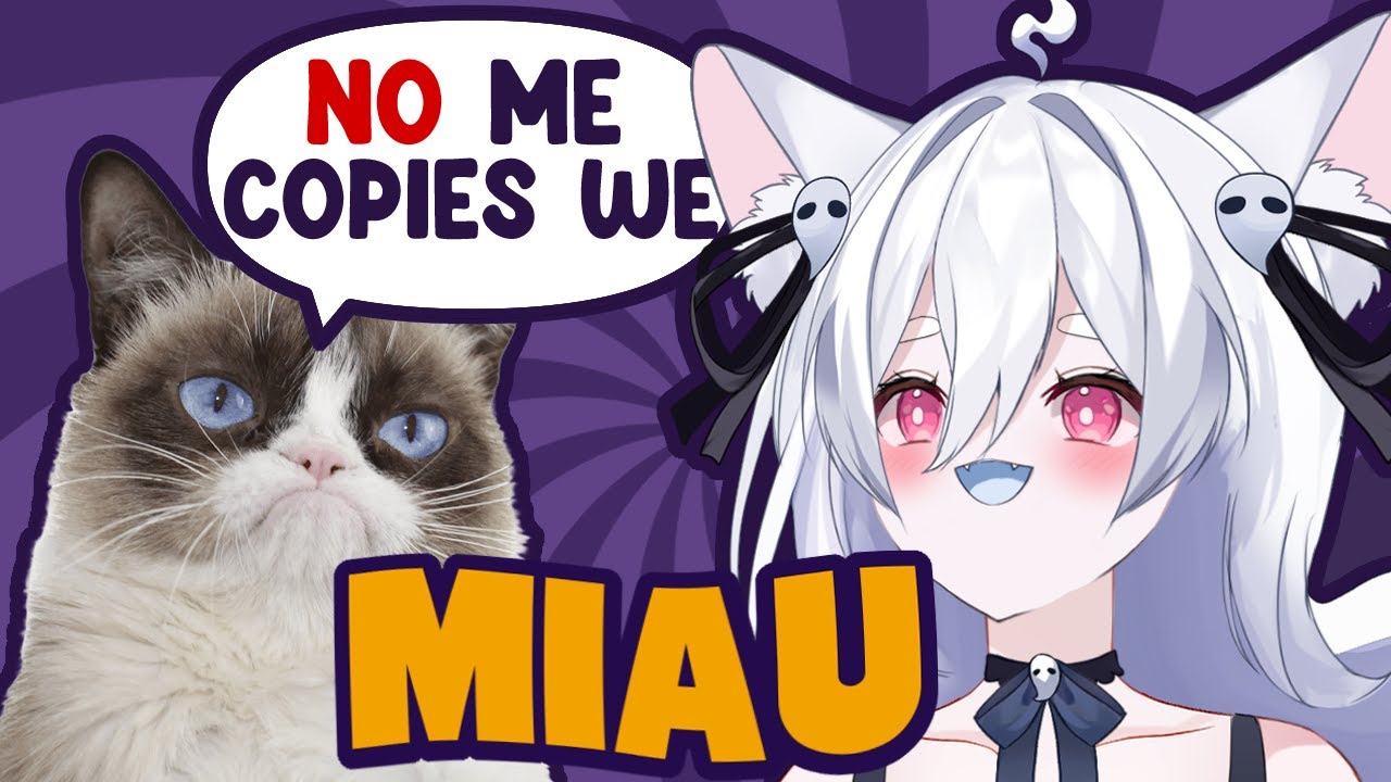 ¿Qué es mejor? ¿UN GATO O UNA VTUBER? - YouTube