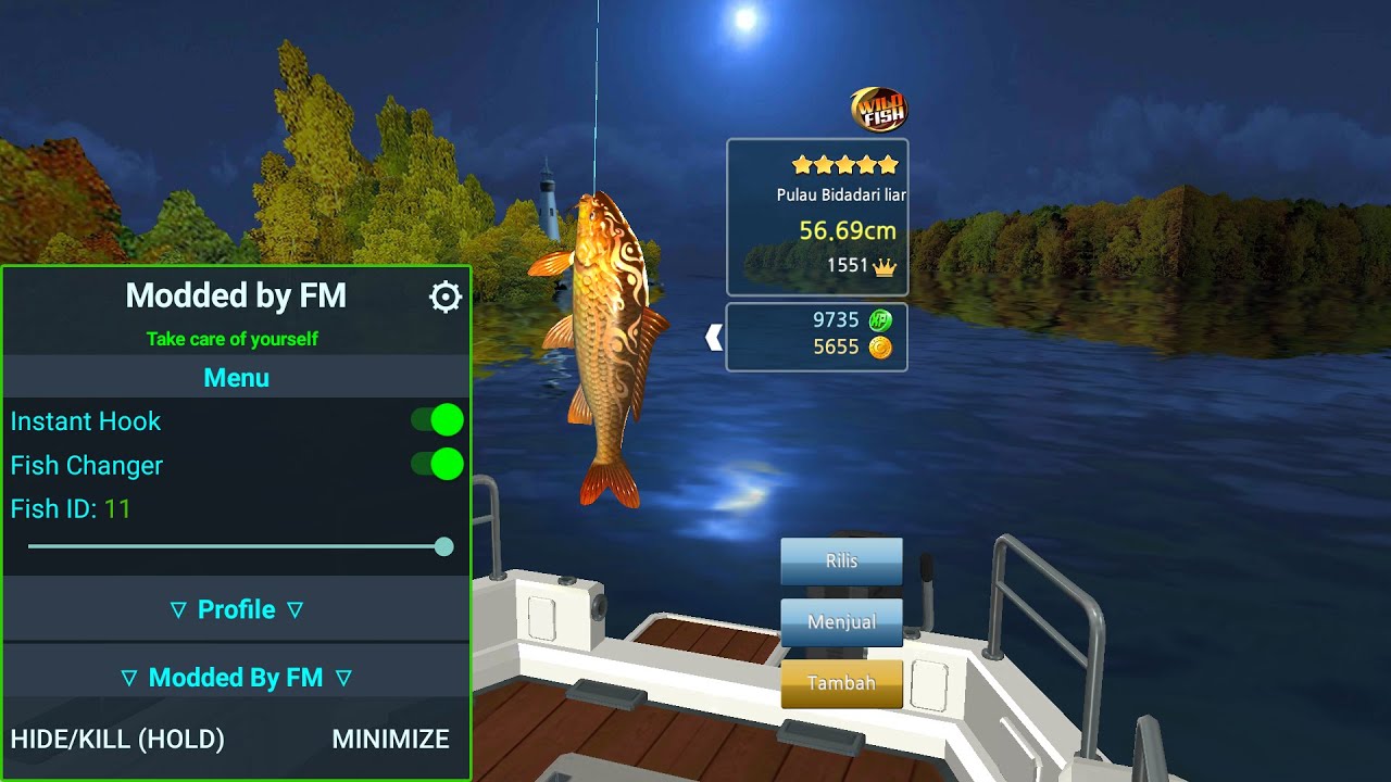 Fishing Hook V2.4.5 - Mod Menu - YouTube