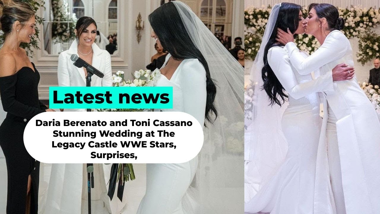 Daria Berenato and Toni Cassano Stunning Wedding at The Legacy Castle ...