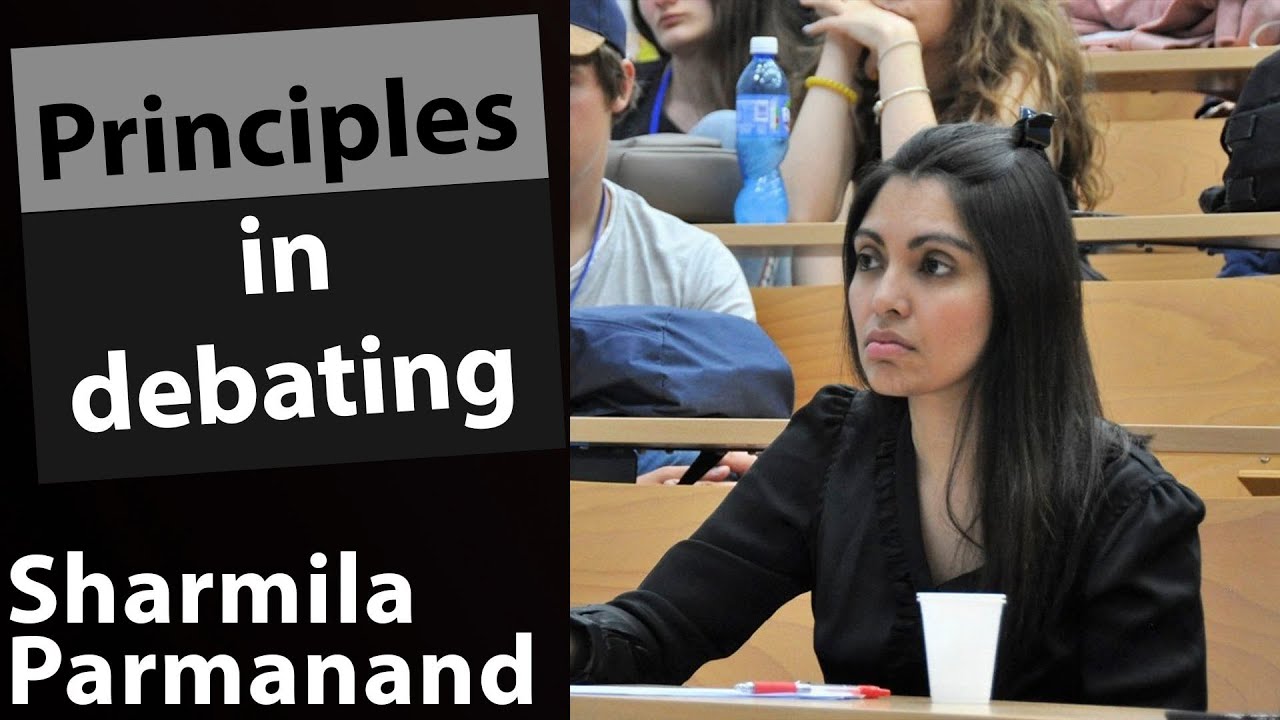 Workshop: Principles with Sharmila Parmanand - Balkan Debate Academy ...