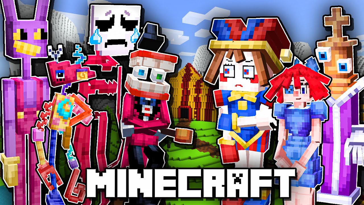 [Realistic] [New Mod] The Amazing Digital Circus in Minecraft - YouTube
