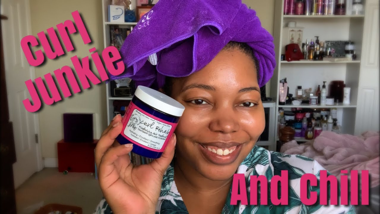 Curl Junkie Curl Rehab and Social Distancing! | Self Care Sunday - YouTube