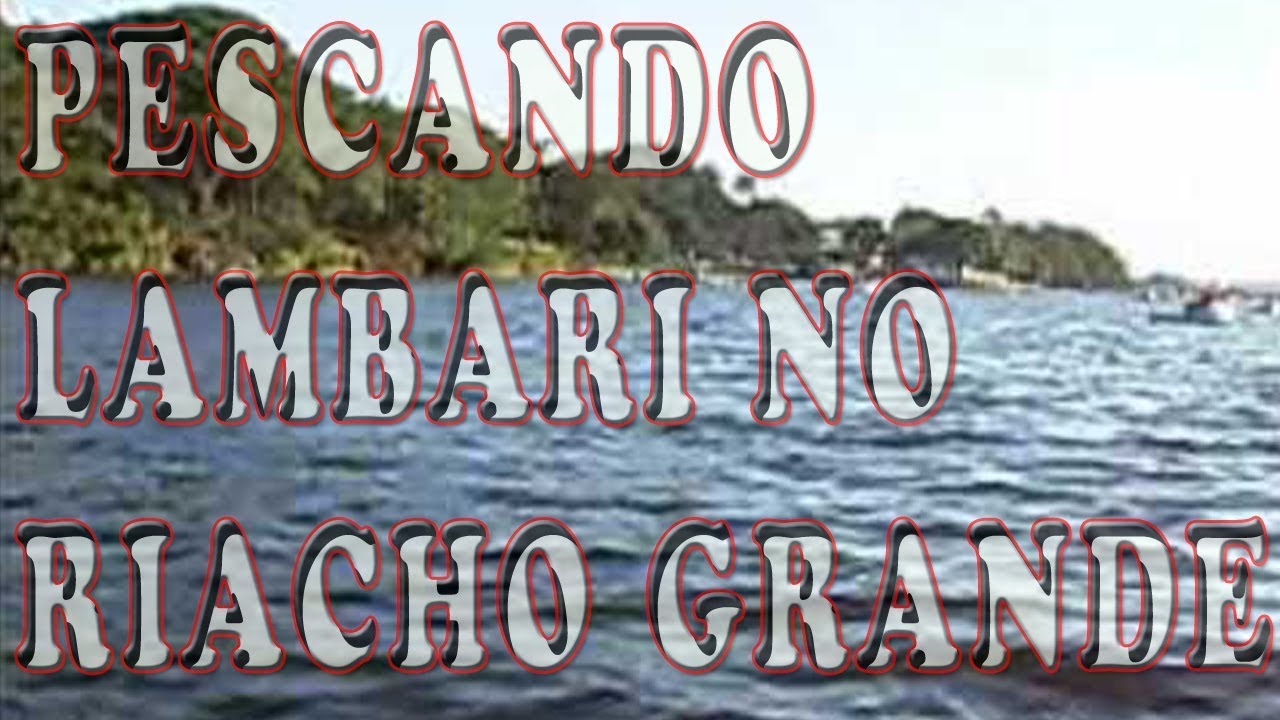 Pescando lambari no Riacho Grande - YouTube