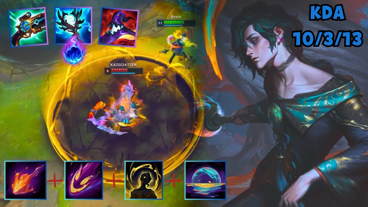 EXPLOTANDO enemigos de un solo combo con Hwei Mid - YouTube