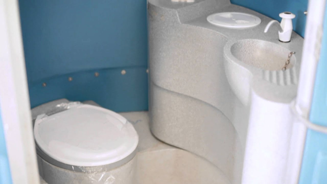 Formit Services Portable Toilets - Poly Toilet Model - YouTube