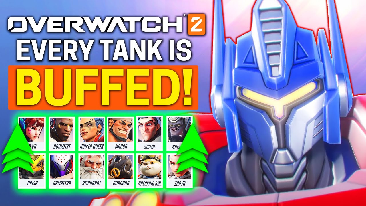 Overwatch 2 Just BUFFED EVERY Tank Hero... Mid-Season 11 Patch - YouTube