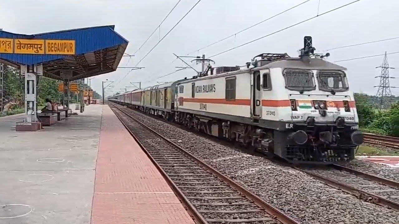 Shrill Tone Honking of 22324 Ghazipur City - Kolkata Shabd Bhedi ...