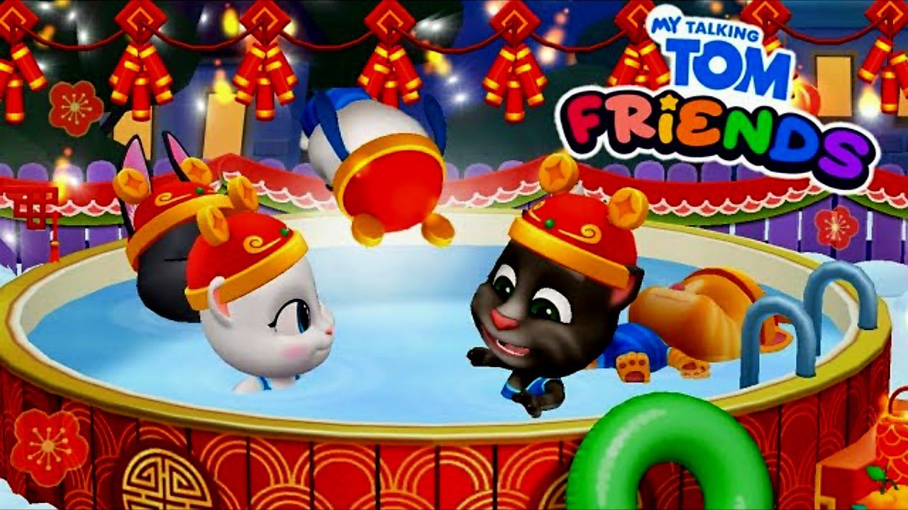 English My Talking Tom Friends : 😄 Happy stream | Playing Solo ...