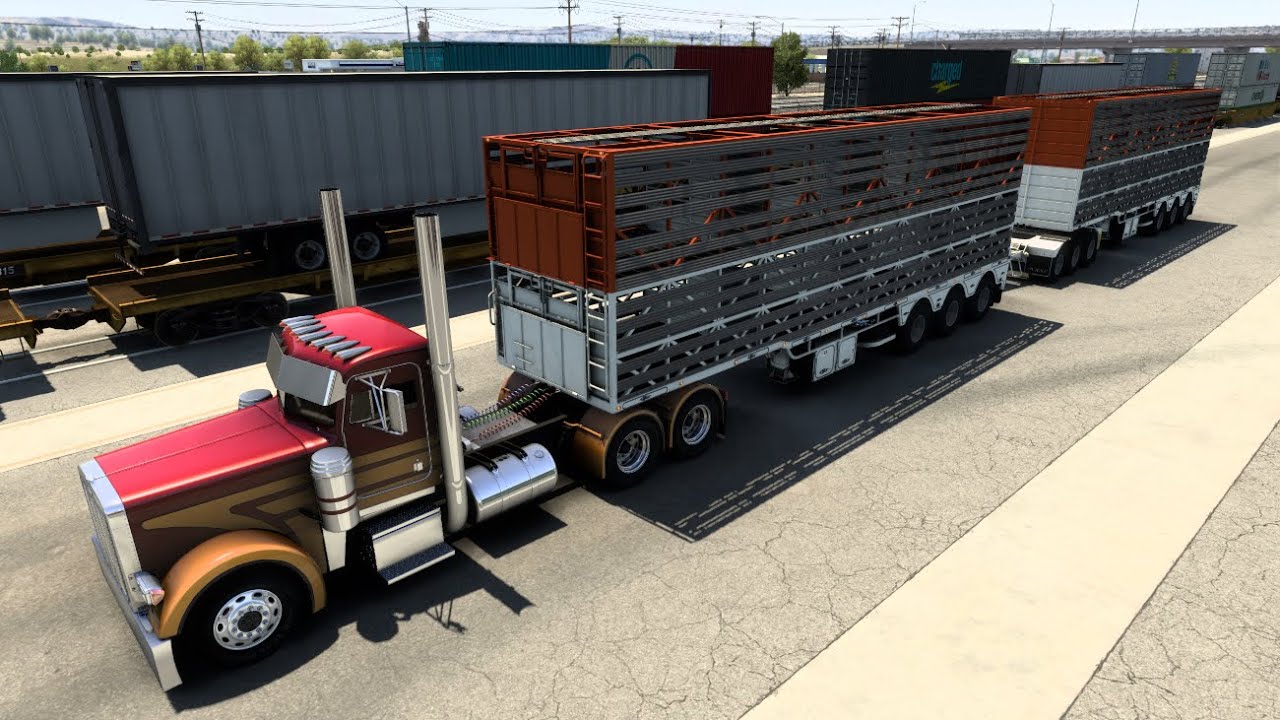 Aussie Byrne Livestock (KSW Mod) - American Truck Simulator - ATS - YouTube