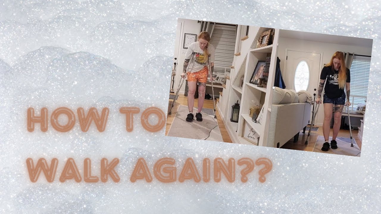 Leg Surgery Update #2 | Re Learning How to Walk Again! - YouTube