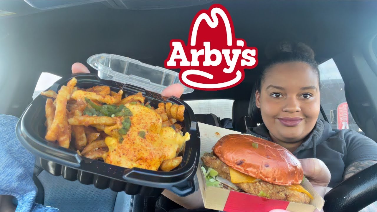 Arby’s NEW Diablo Dare Chicken Sandwich & Diablo Loaded Fries Mukbang ...