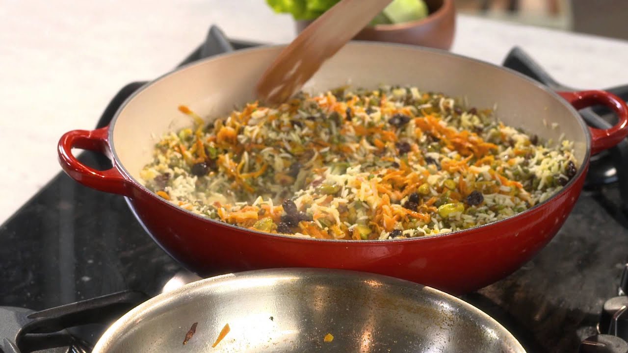 Biryani con Salsa de Coco - YouTube