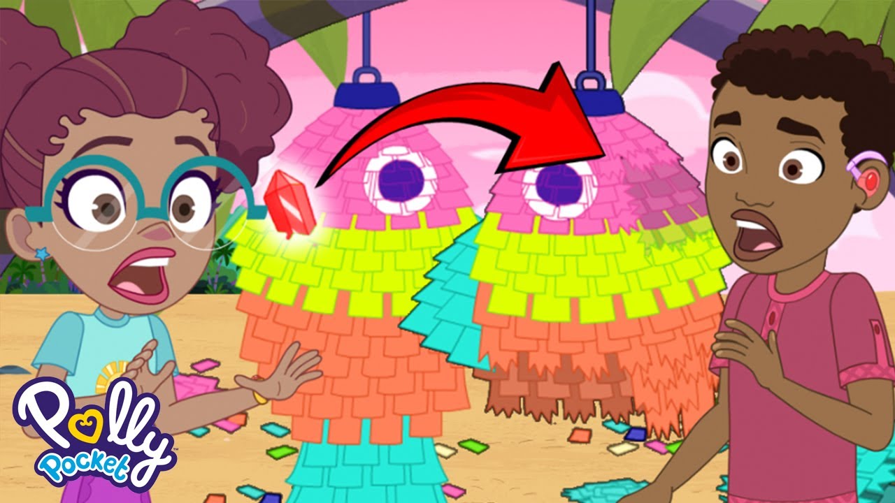 Polly Pocket Full Episodes: 9 - 10 Adventures in Sparkle Cove | Kids ...