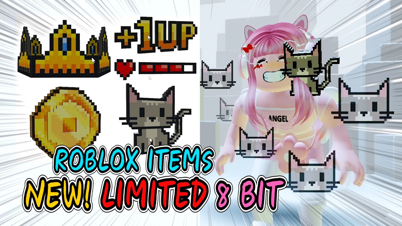 🔴Roblox 💥ไอเท็มใหม่สวยมาก! มี Effect ทุกชิ้น💥 5 NEW! LIMITED 8 BIT ...
