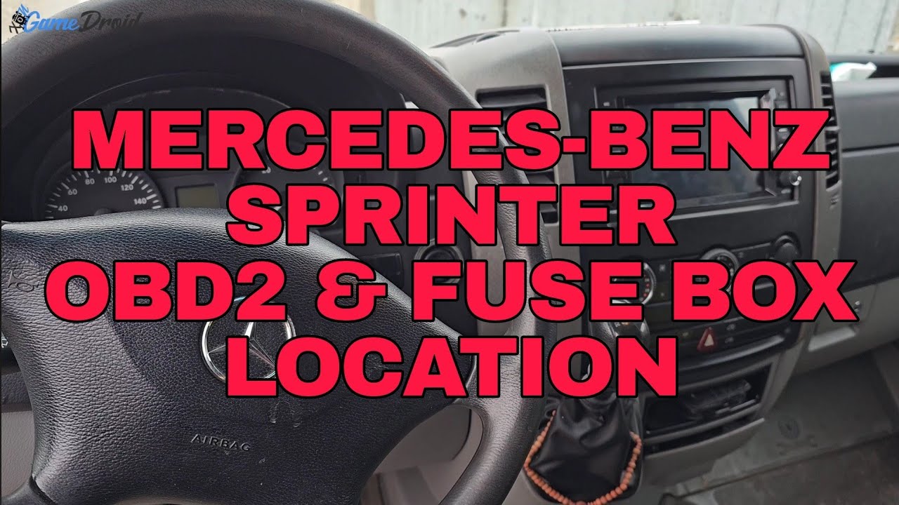 Mercedes-Benz Sprinter OBD2 Diagnostic Port & Fuse Box Location 🔧🚗👨‍🔧 ...