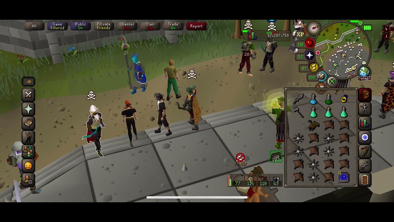 The best pker in Oldschool RuneScape mobile pking history! - YouTube