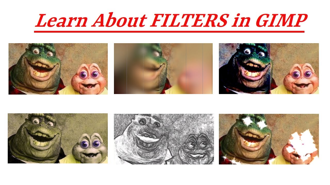 Learn about Filters in GIMP - YouTube