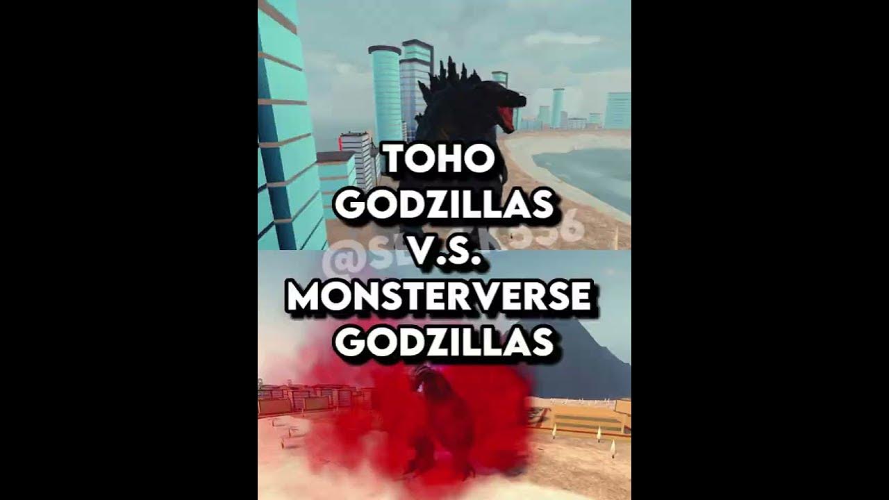 Toho Godzillas V.S. Monsterverse Godzillas | Kaiju Universe Edition - YouTube
