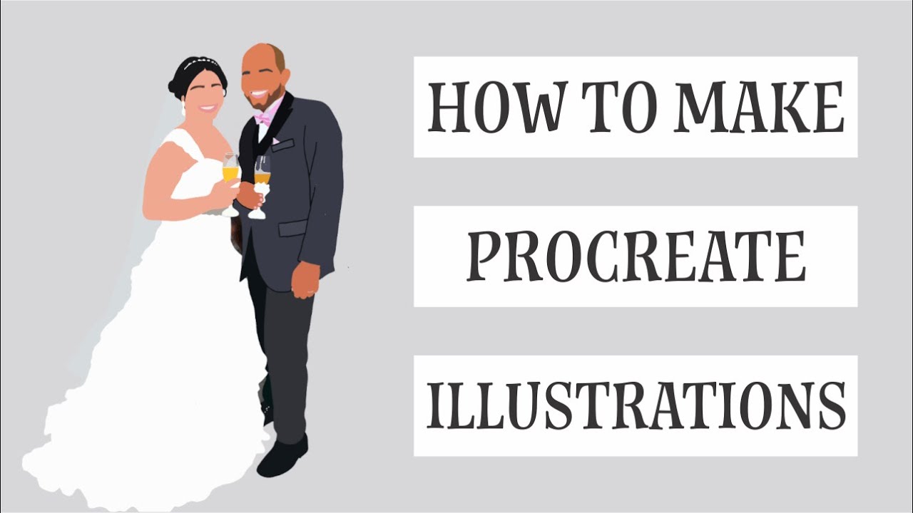 How to draw faceless portraits - Procreate Illustrations - How to ...