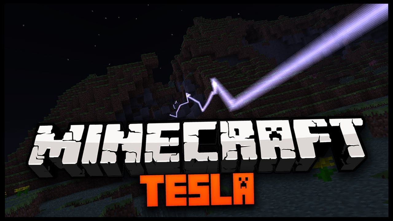 Minecraft Mod Spotlight: TESLA WEAPON MOD 1.9 - ELECTRICITY SUPER ...