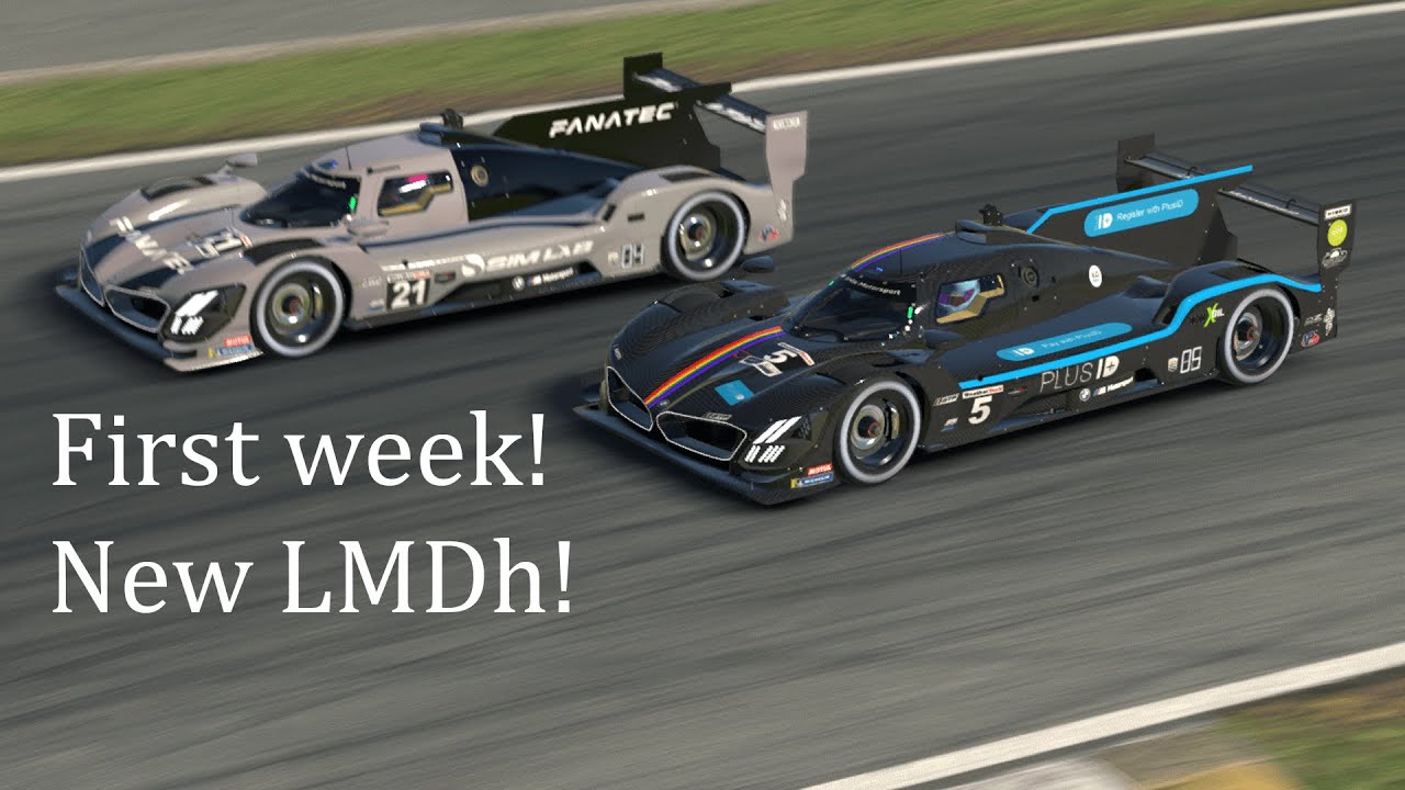 First week of the new LMDh in IMSA - YouTube