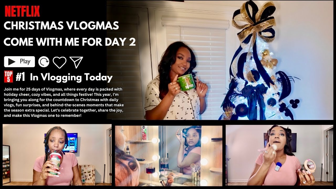 Vlogmas Day 2 | GRWM for my Vlogmas Intro Shoot - YouTube
