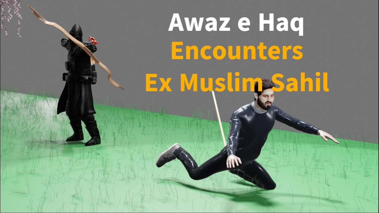 Awaz e Haq Encounters Ex Muslim Sahil @awazehaqlive @ExMuslimSahil ...