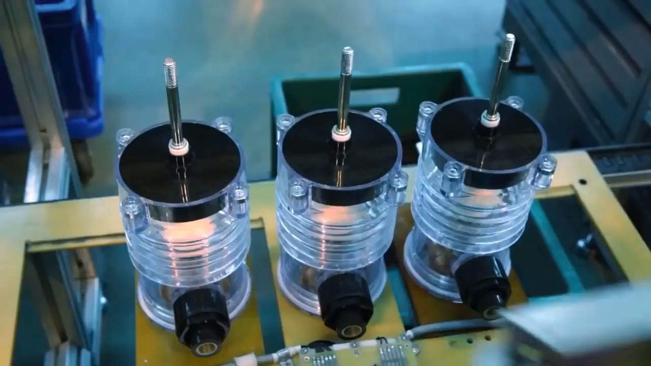 Tavrida Electric Switching Modules Production Line - YouTube