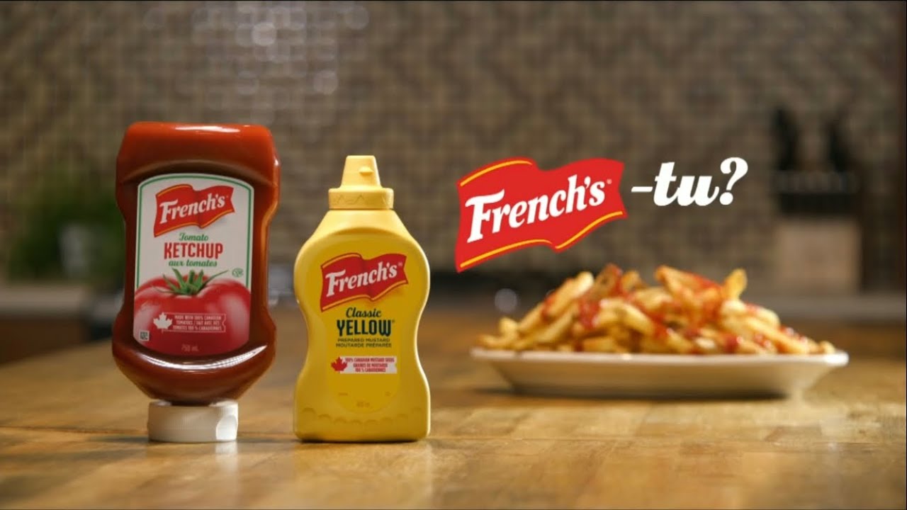 French’s Ketchup and Mustard Ad (2023, French) - YouTube