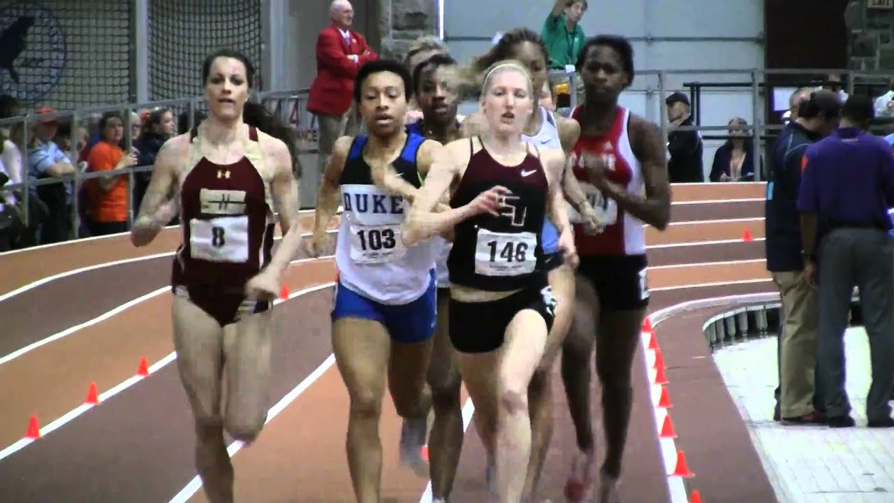 Womens 800m - ACC 2011 Indoor Track Championship - YouTube