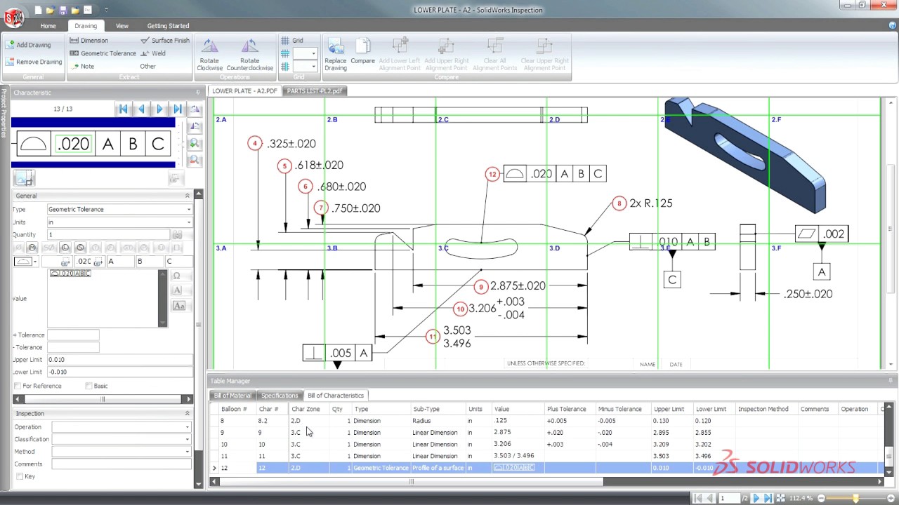 SolidWorks Inspection First Look - YouTube