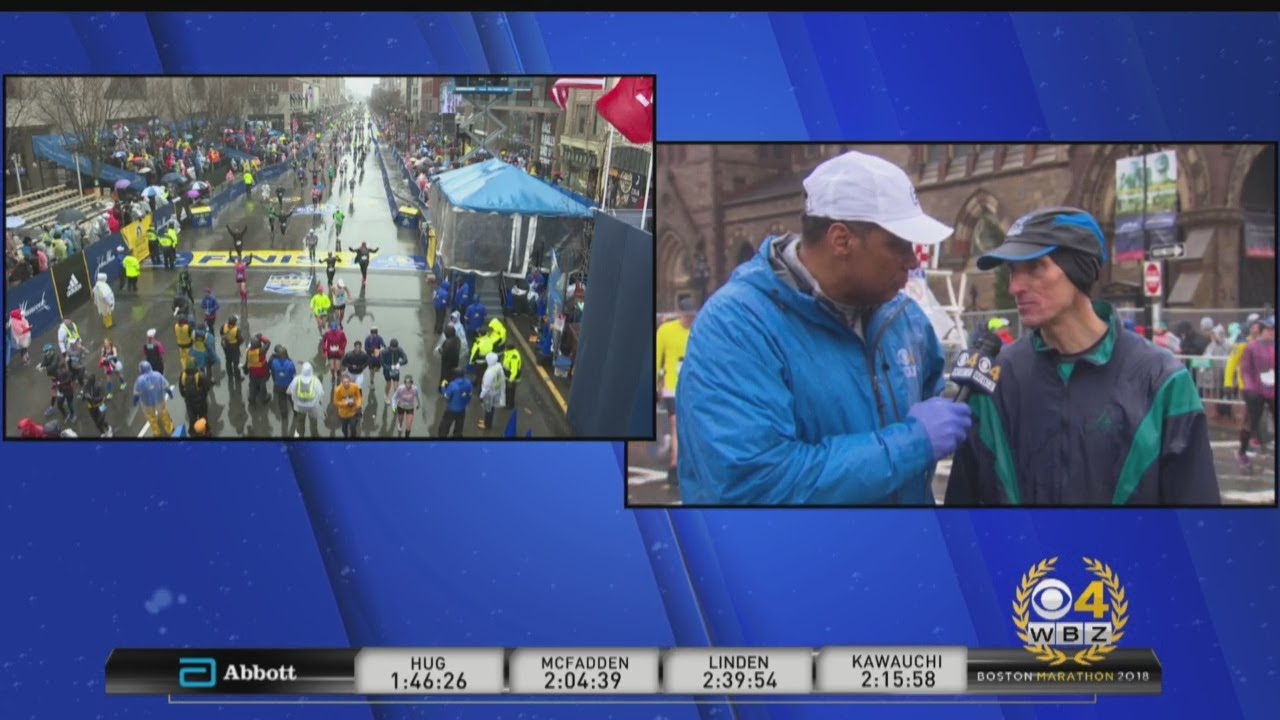 Boston Police Commissioner Finishes 20th Boston Marathon - YouTube