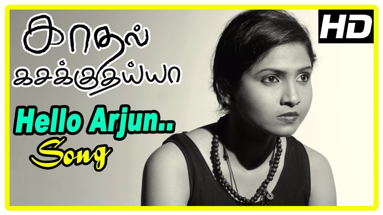 Kadhal Kasakuthaiya Movie Scenes | Hello Arjun Song | Dhruvva realises ...