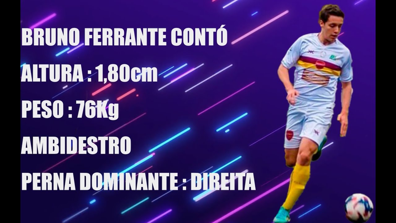 BRUNO FERRANTE CONTÓ | CENTER FOWARD - YouTube