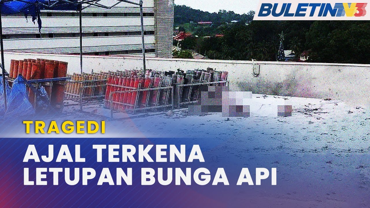 SAMBUTAN TAHUN BAHARU | Lelaki Maut Terkena Letupan Bunga Api - YouTube