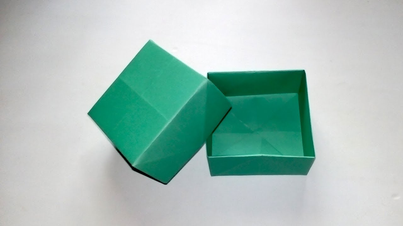 How To Make A Paper Box Origami Box Tutorial DIY Paper Gift Box