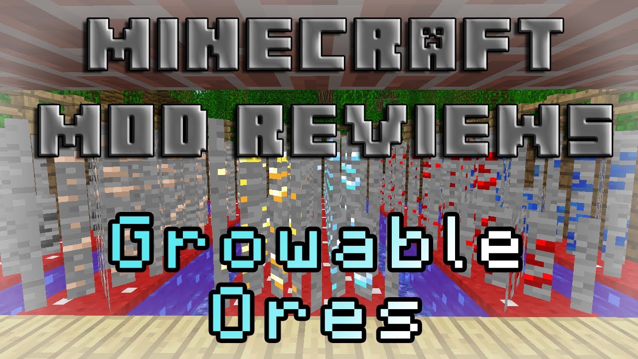 Minecraft Mod Reviews: Growable Ores! (HD) - YouTube
