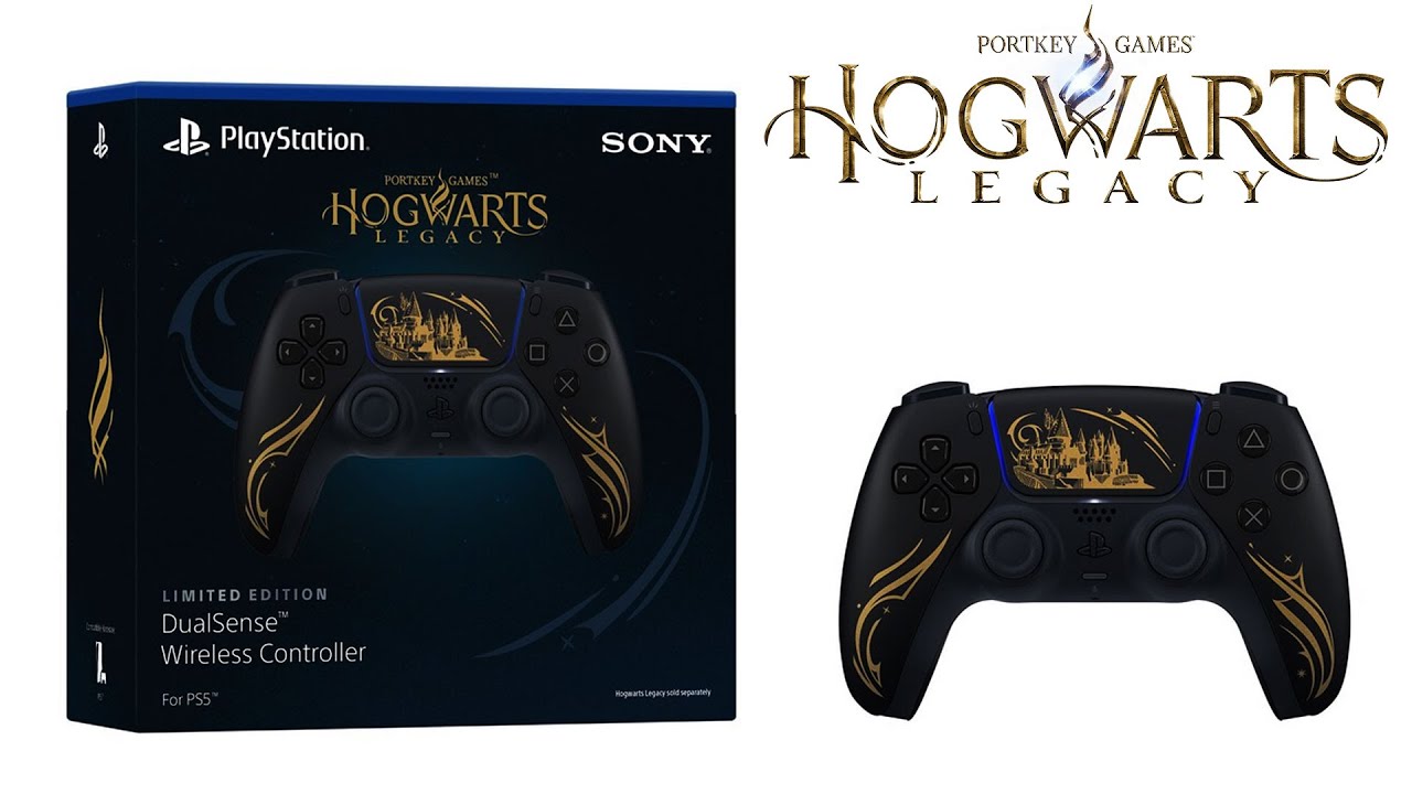 NEW Limited Edition Hogwarts Legacy PS5 Controller! - YouTube
