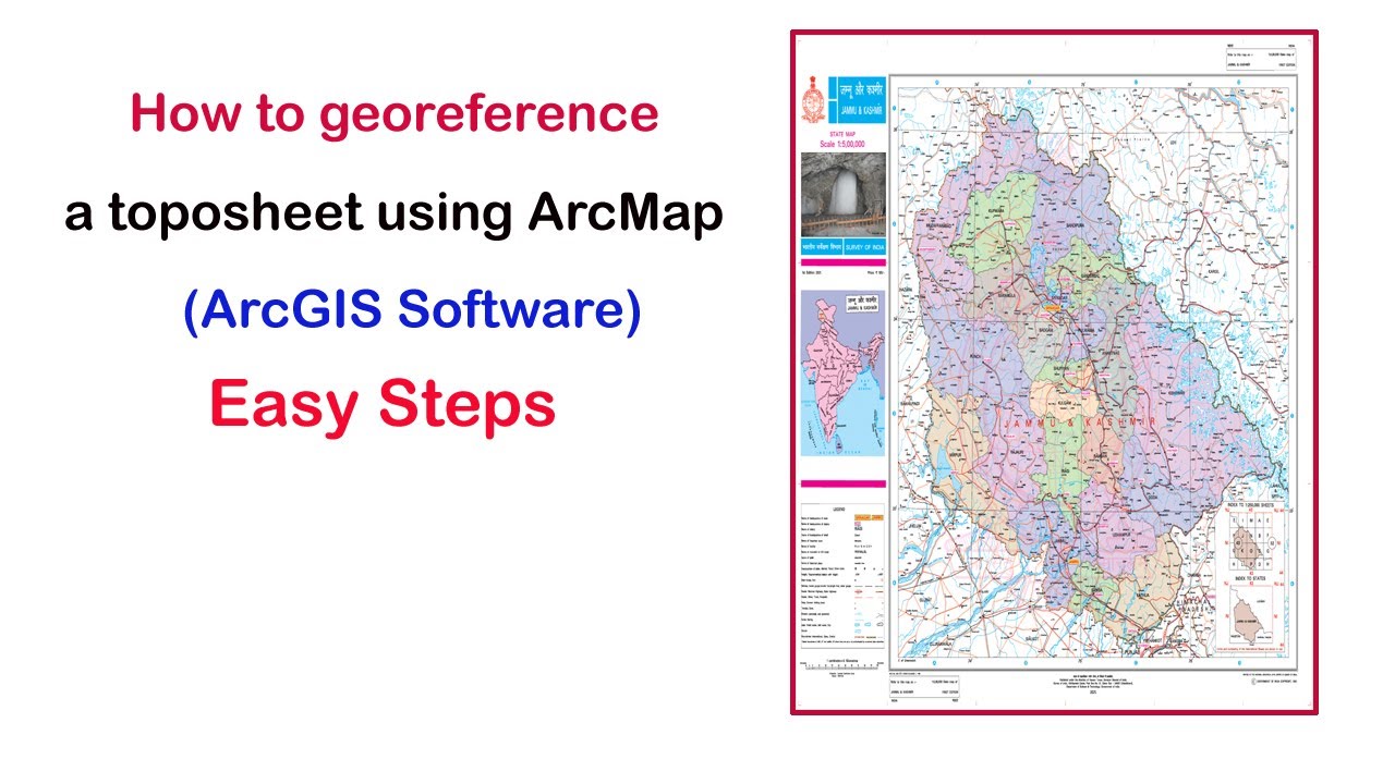 Georeference like a pro in ArcGIS: Quick and easy tutorial - YouTube