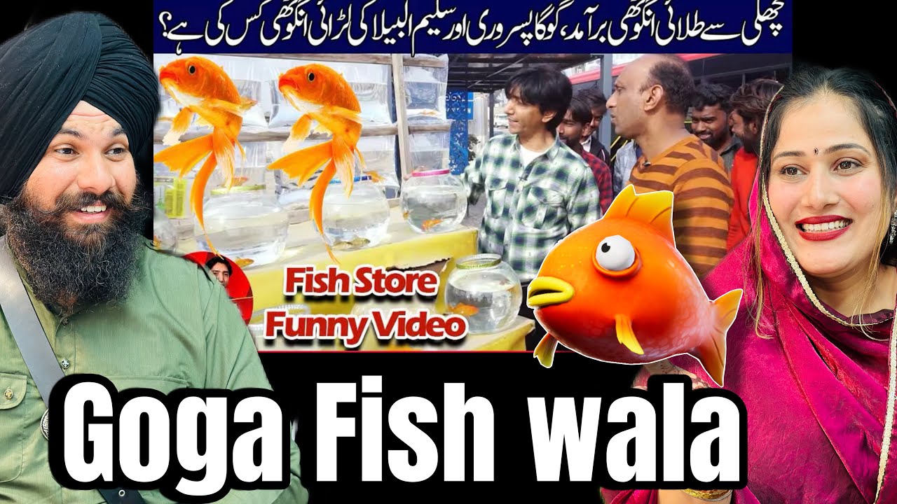 Goga Selling Fish And Albela As A Customer Funny Video | Albela TV New ...