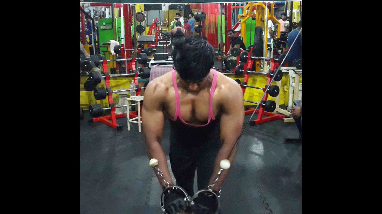 How to do a Cable crossover for chest muscle | gym workout | - YouTube