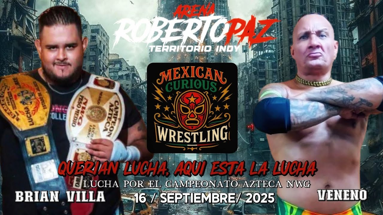 Veneno de .p 🆚 Brian Villa lucha de campeonato - YouTube